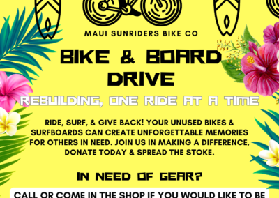 Maui Bike and Board Drive - Maui Sunriders Bike Co.
